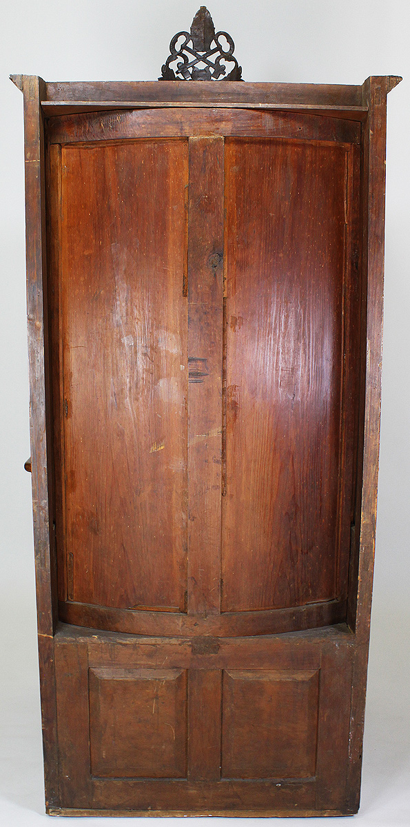 A Rare Italian 19th Century Carved Pine Catholic Church Confessional ...